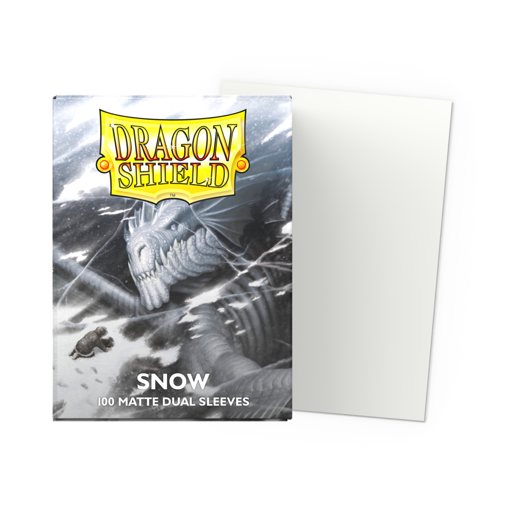 Snow - Matte Dual Sleeves - Standard Size - Aldebarán TCG