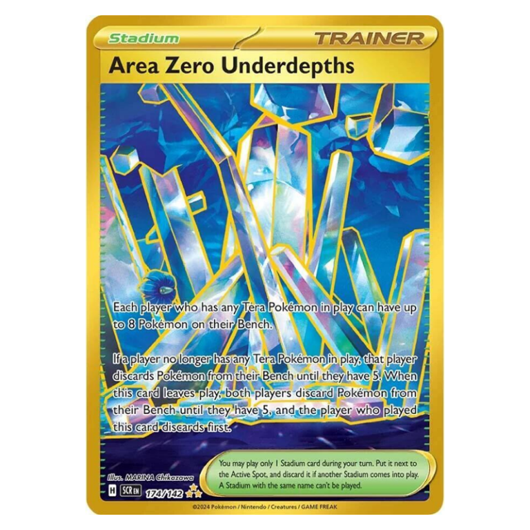 Area Zero Underdepths - 174/142 - SV07: Stellar Crown - Aldebarán TCG